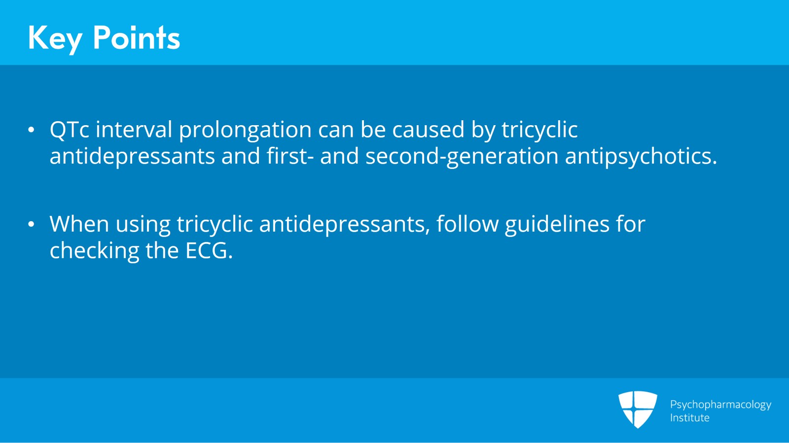 ECG Changes With Psychotropic Treatment | Psychopharmacology Institute